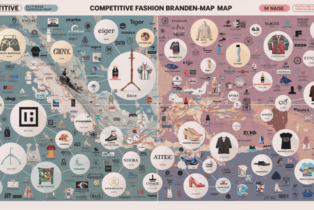 Brand Map Fashion Apa Saja yang Unggul di Pasar?